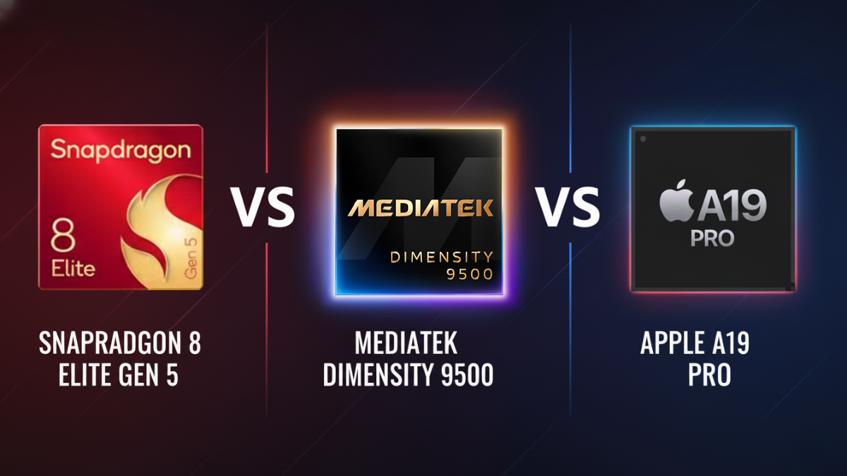Snapdragon 8 Elite Gen 5 vs Dimensity 9500 vs Apple A19 Pro: Benchmarks ...