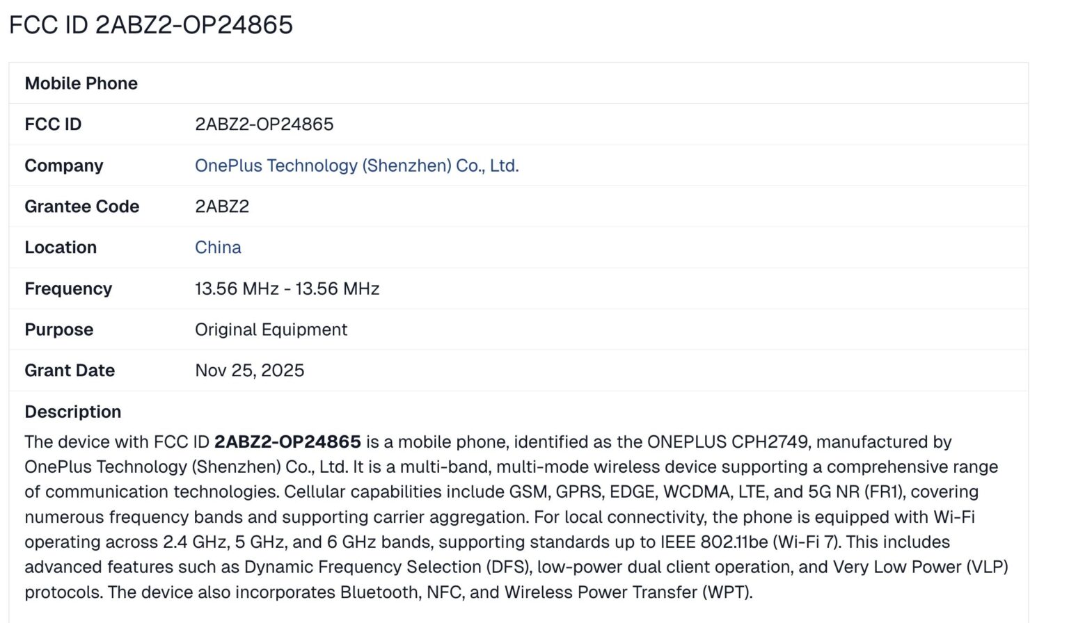 OnePlus 15 Cleared for US Release as FCC Approval and Pricing Go Live ...