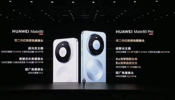 Huawei Mate 80 and Mate 80 Pro launched in China: Dual-ring design ...