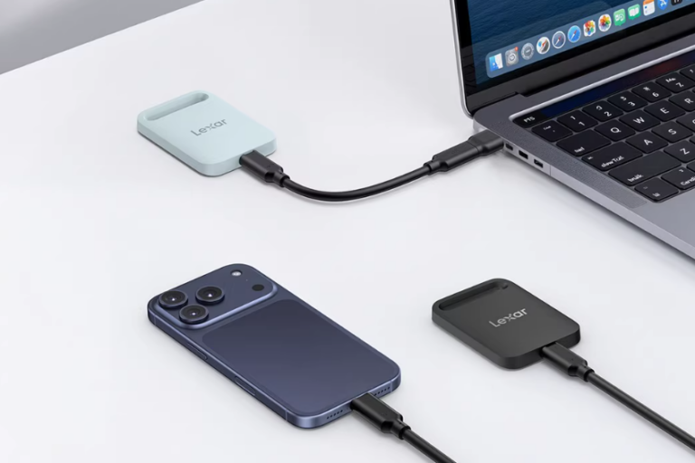 Lexar launches a 6mm-thin portable SSD with 400MB/s speeds, USB-C & up to 1TB storage - Gizmochina