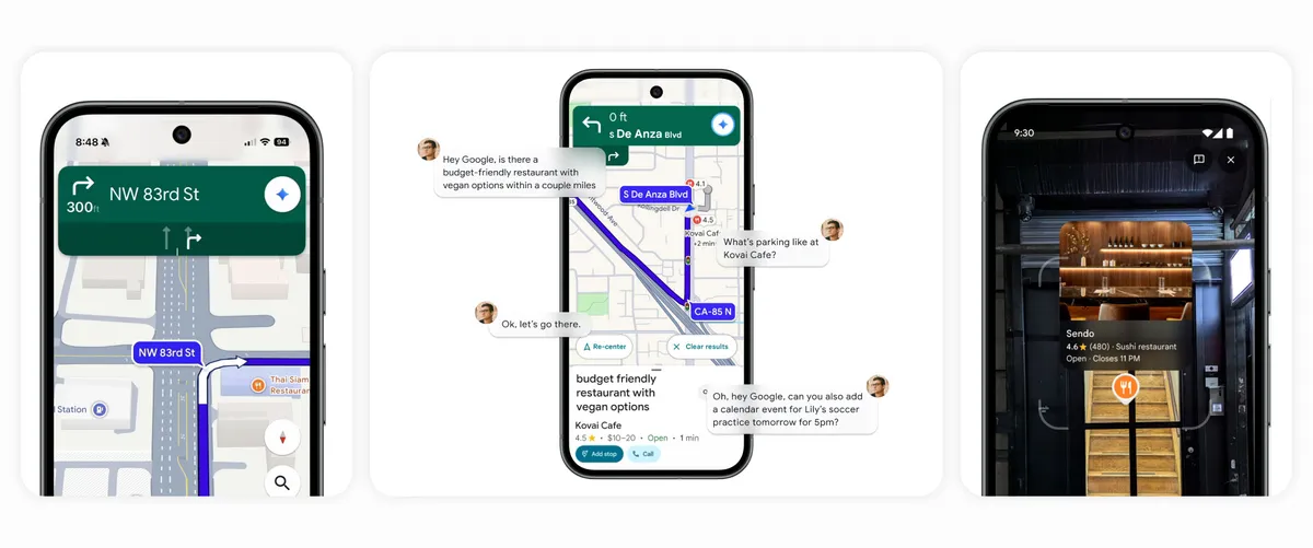 Google Maps Adds Gemini AI: Hands-Free Assistance, Traffic Alerts, and ...