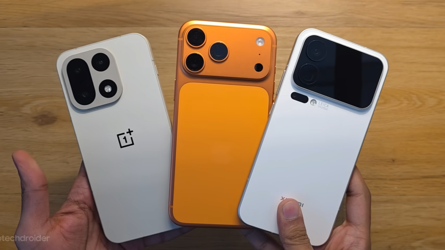 OnePlus 15 vs iPhone 17 Pro Max vs Xiaomi 17 Pro Max battery life test ...