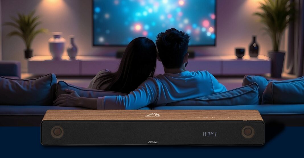 JVC Introduces Victor TH-WD05 Soundbar With Dolby Atmos and Wood-Cone ...