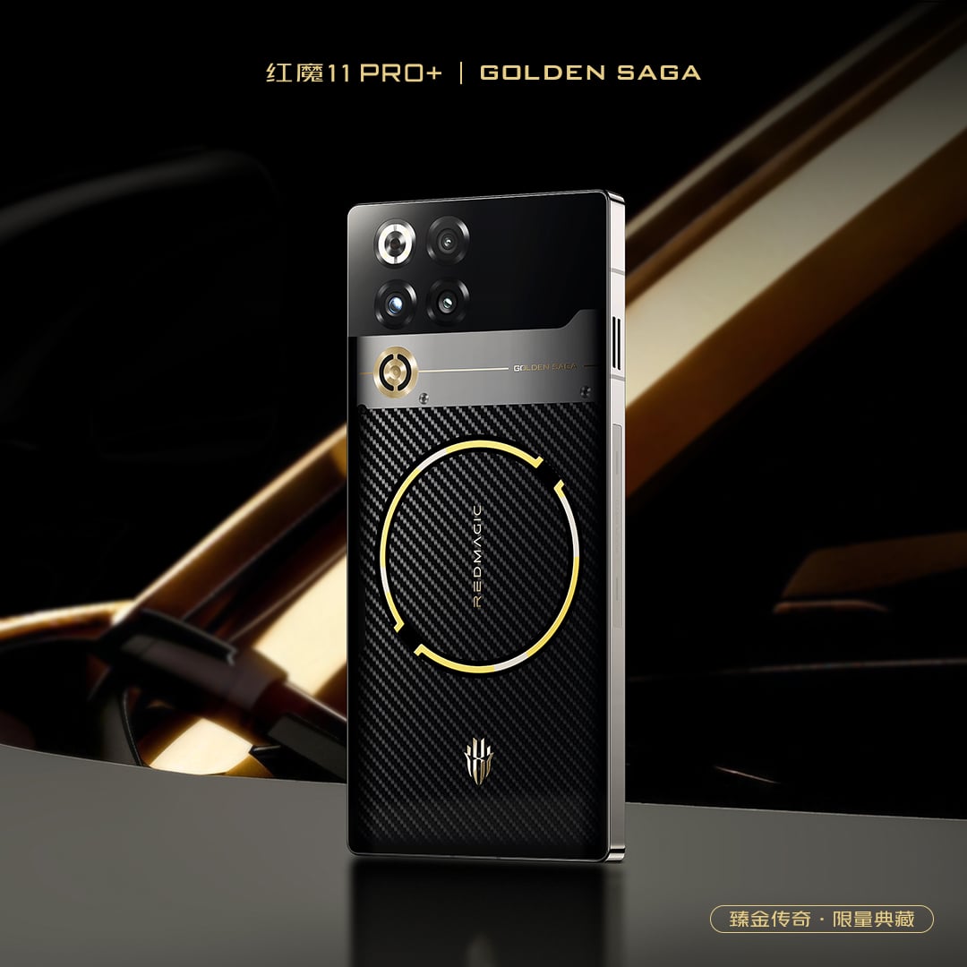 Red Magic 11 Pro Golden Saga Edition Goes Global With Carbon Fiber ...