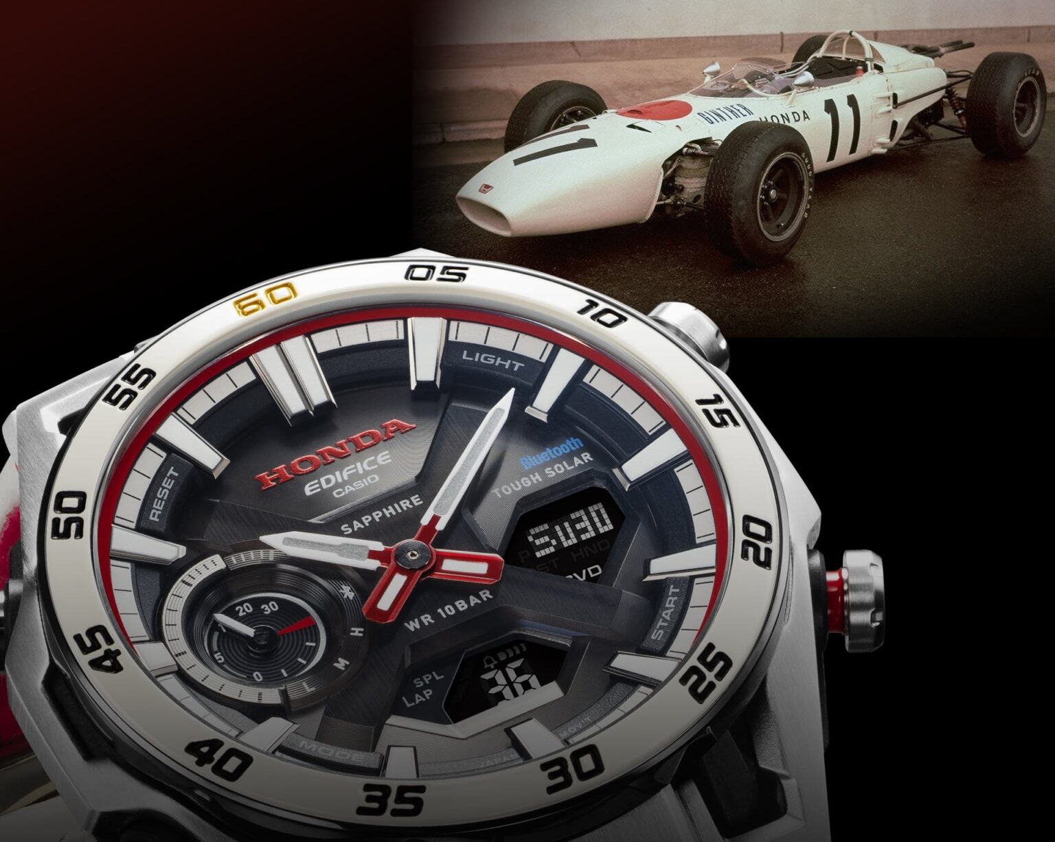 Casio Edifice ECB-2300HR-1A Honda F1 Anniversary Watch Listed Ahead of ...