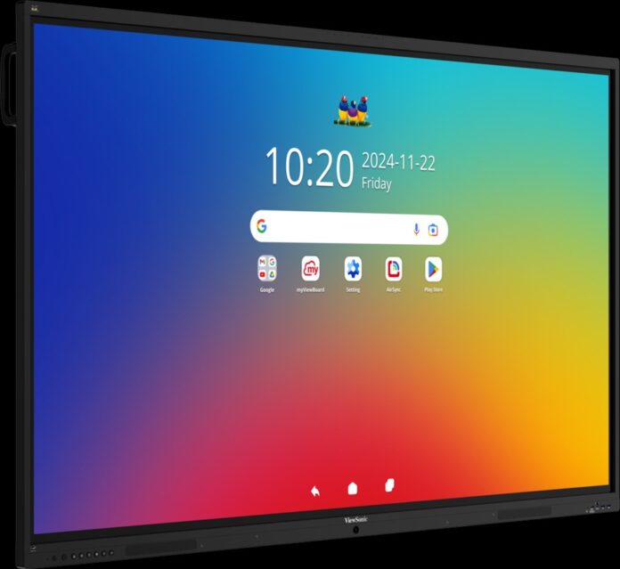 ViewSonic Launches 4K Android 16 Interactive Displays for Classrooms at ...