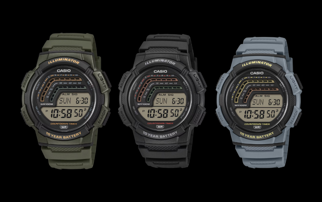 Casio launches WS1800 digital watches in the US with retro design and ...