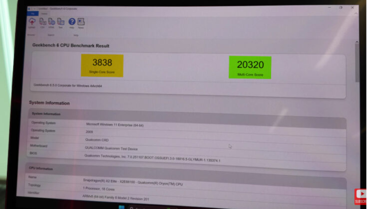 Snapdragon X2 Elite Extreme benchmarks show better single-core ...
