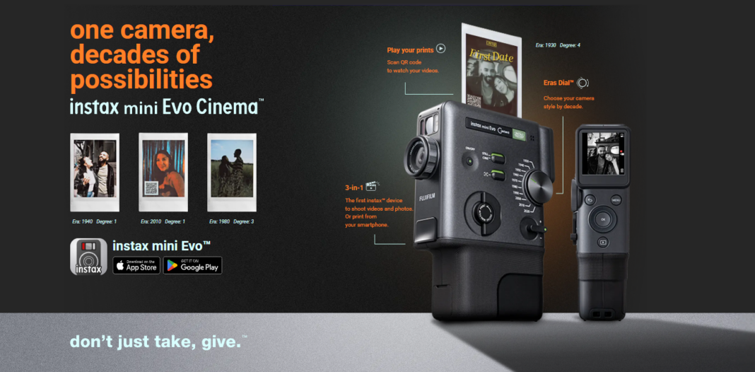 FUJIFILM instax mini Evo Cinema India Launch: Hybrid Camera with Video ...