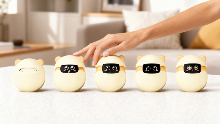Takway unveils Tamagotchi-inspired AI pet Sweekar at CES 2026 - Gizmochina