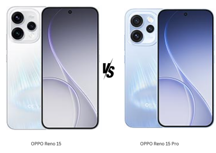 Oppo Reno15 vs Reno15 Pro: Same Look, Very Different Phones - Gizmochina