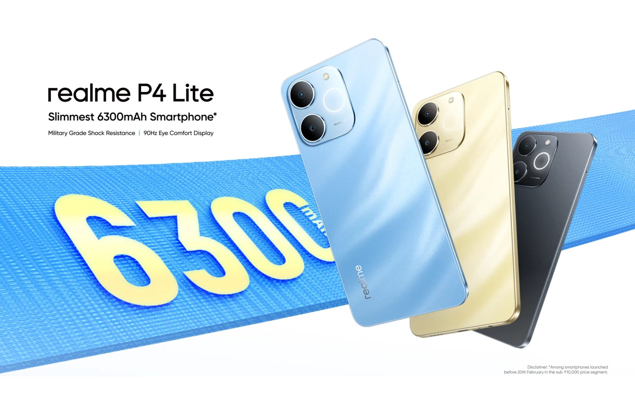 Realme P4 Lite 4G India launch: Features 13MP camera, 6300mAh battery ...