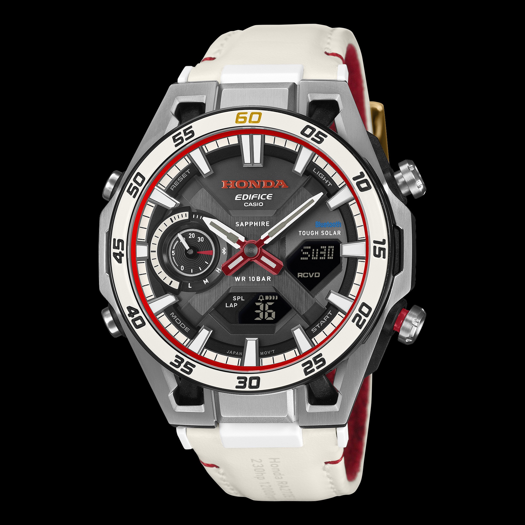 Casio launches Edifice ECB-2300HR-1A Honda F1 Special Edition for 60th ...