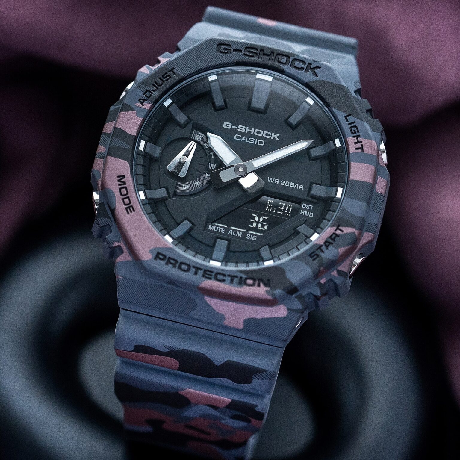 New Casio G-Shock 2100 Camouflage Watches Arrive with Carbon Core Guard ...