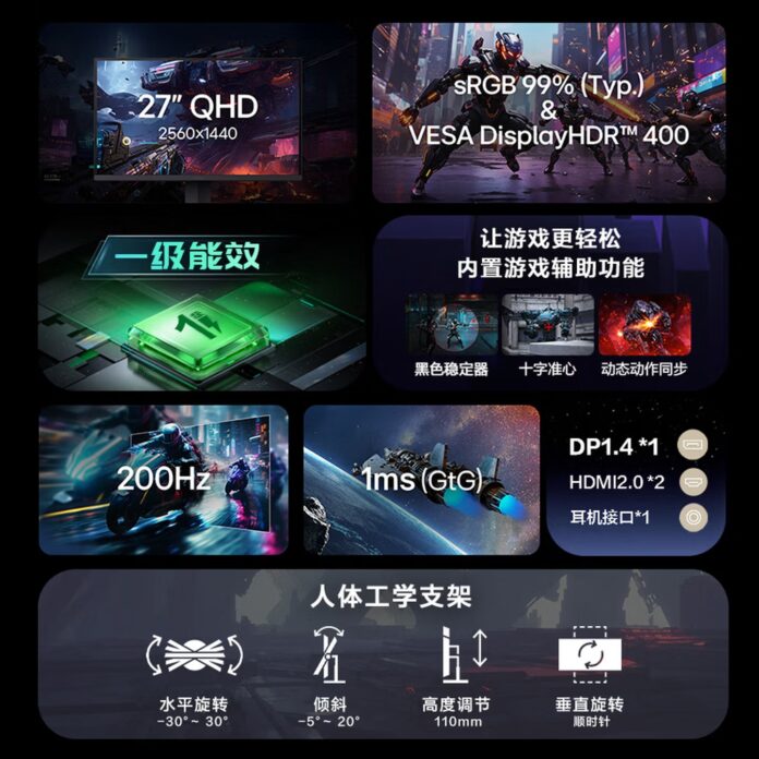 LG launches 27G610A 27-inch gaming monitor with 2K 200Hz display ...