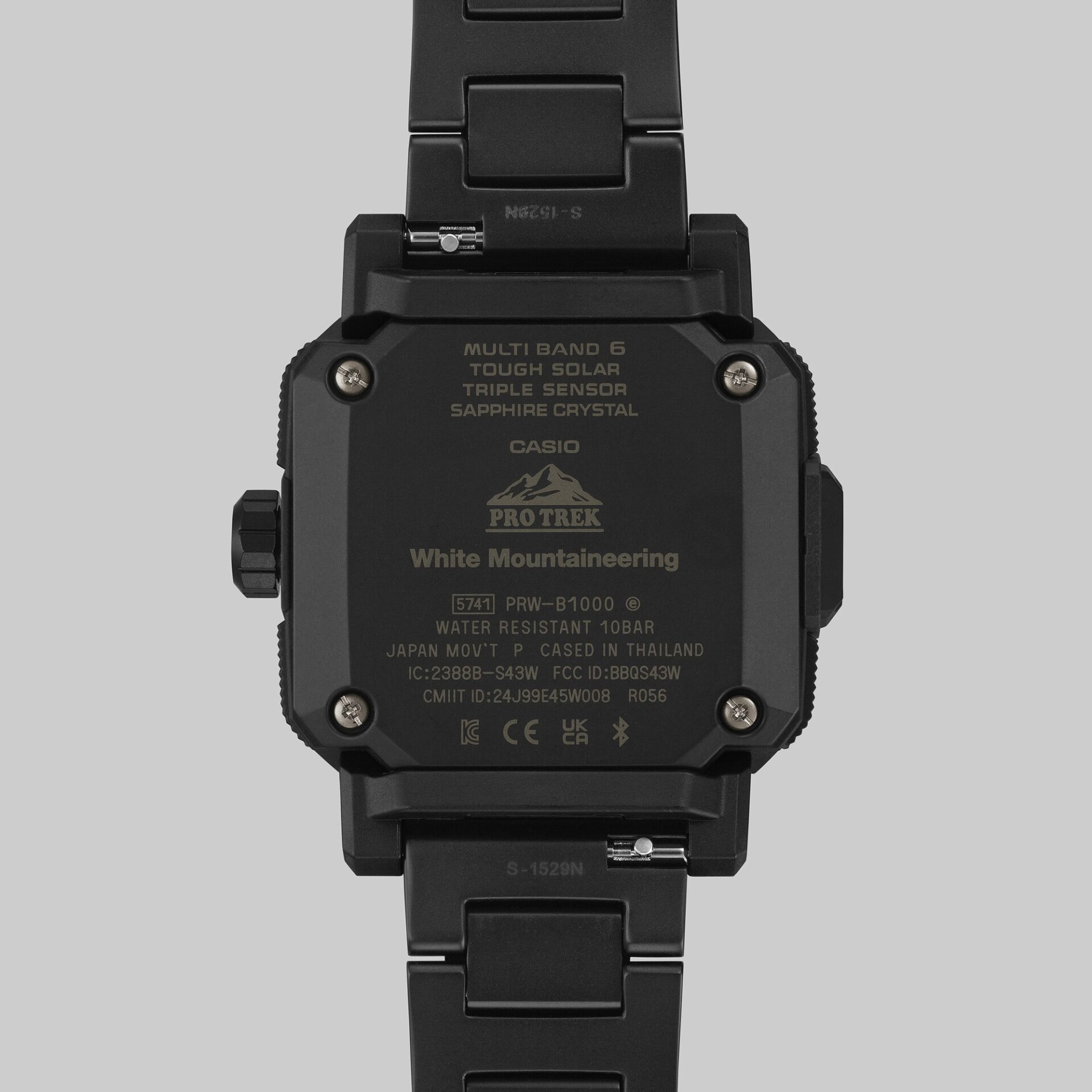 Casio Pro Trek PRW-B1000WM-1 White Mountaineering Collab Debuts With ...
