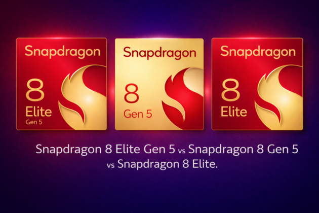 Snapdragon 8 Elite Gen 5 vs 8 Gen 5 vs 8 Elite: Benchmark scores, spec ...