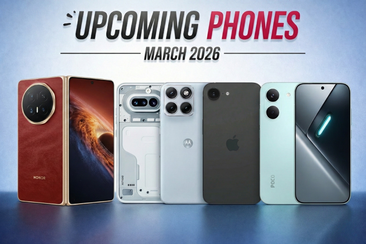 Top 5 upcoming smartphone launches in March 2026 - Gizmochina