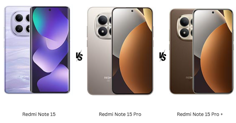 Redmi Note 15 Series Comparison: Differences, Upgrades, and Which to ...