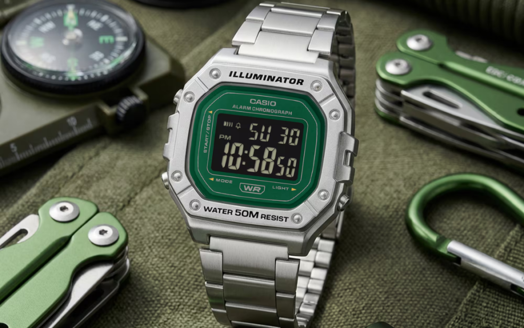 Casio launches affordable W218HD-3AV digital watch with green dial in ...