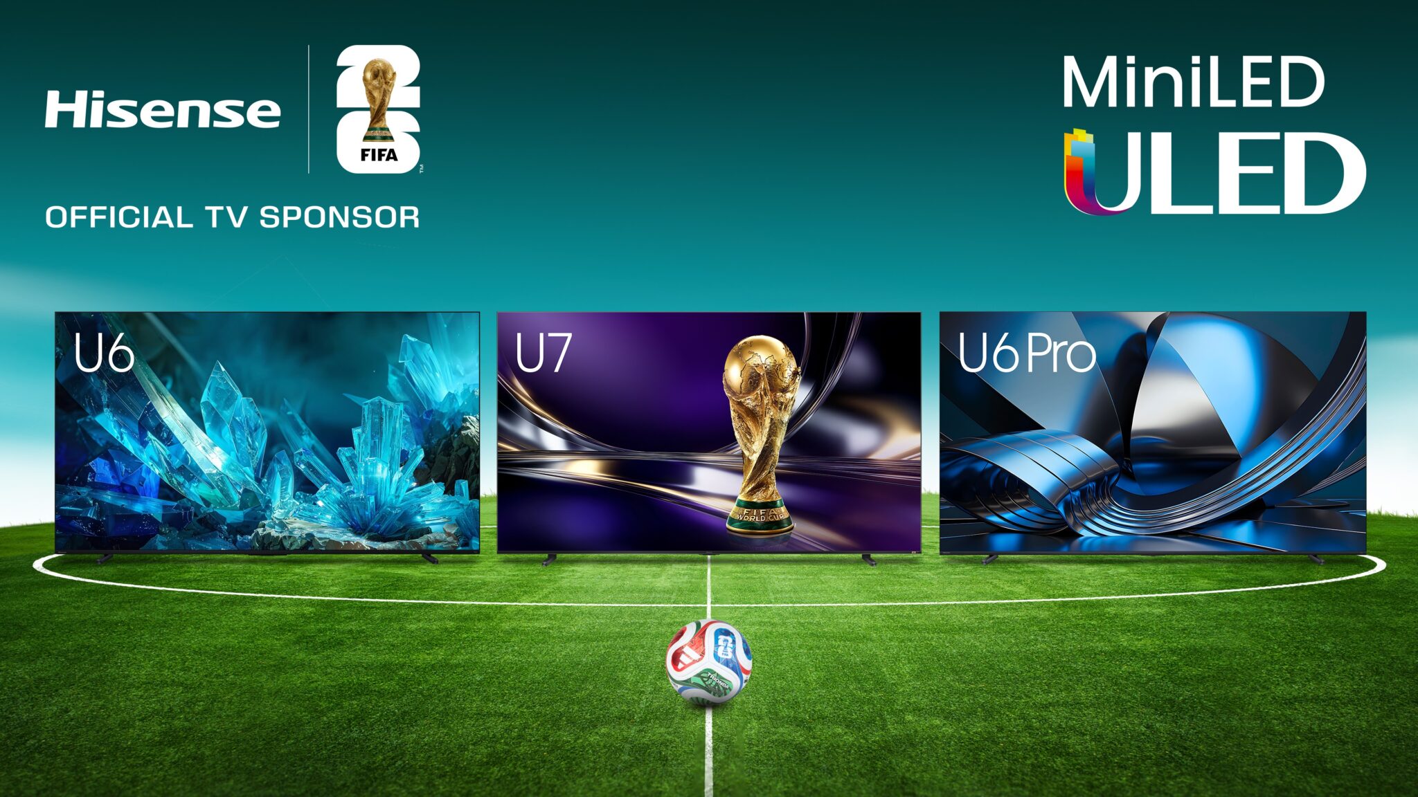 Hisense 2026 ULED MiniLED TVs Arrive With 165Hz Refresh Rate and Dolby ...