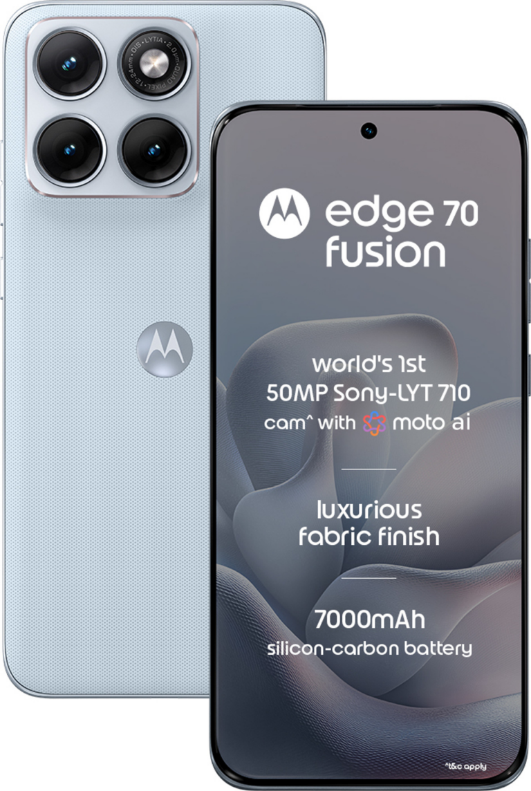 Motorola Edge 70 Fusion launched with 144Hz AMOLED display and 7000mAh ...