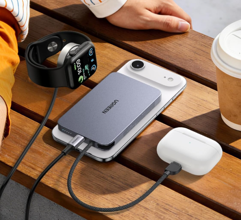Ugreen MagFlow Air 10,000mAh Power Bank Supports 30W Fast Charging and ...