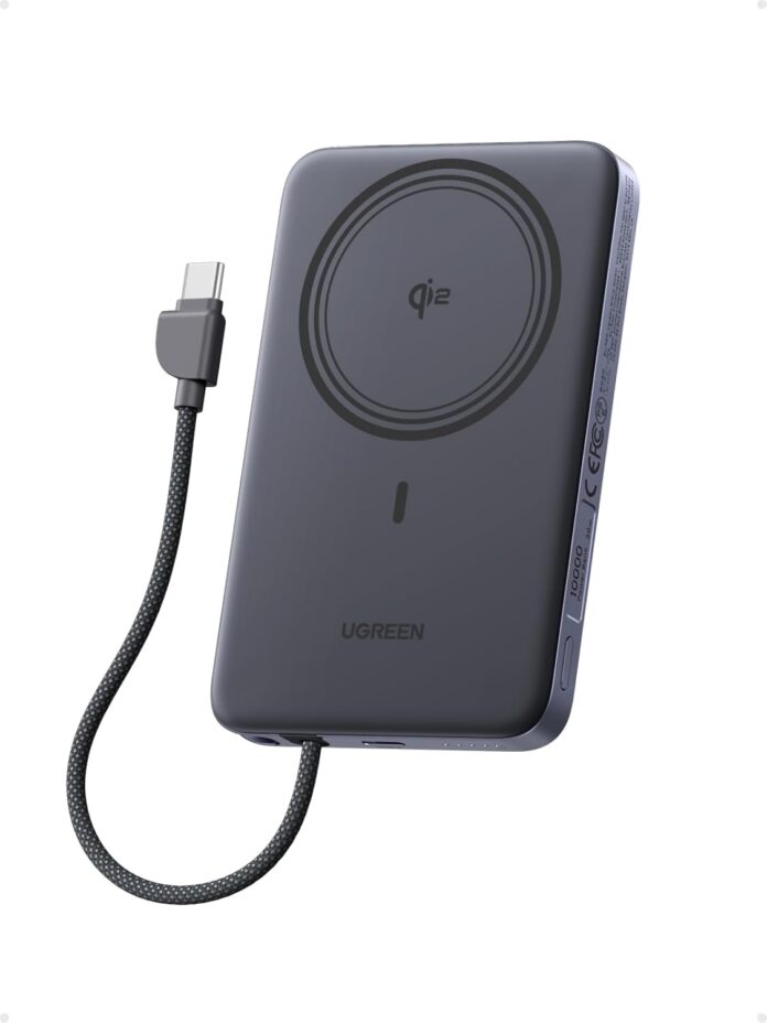 Ugreen MagFlow Air 10,000mAh Power Bank Supports 30W Fast Charging and ...