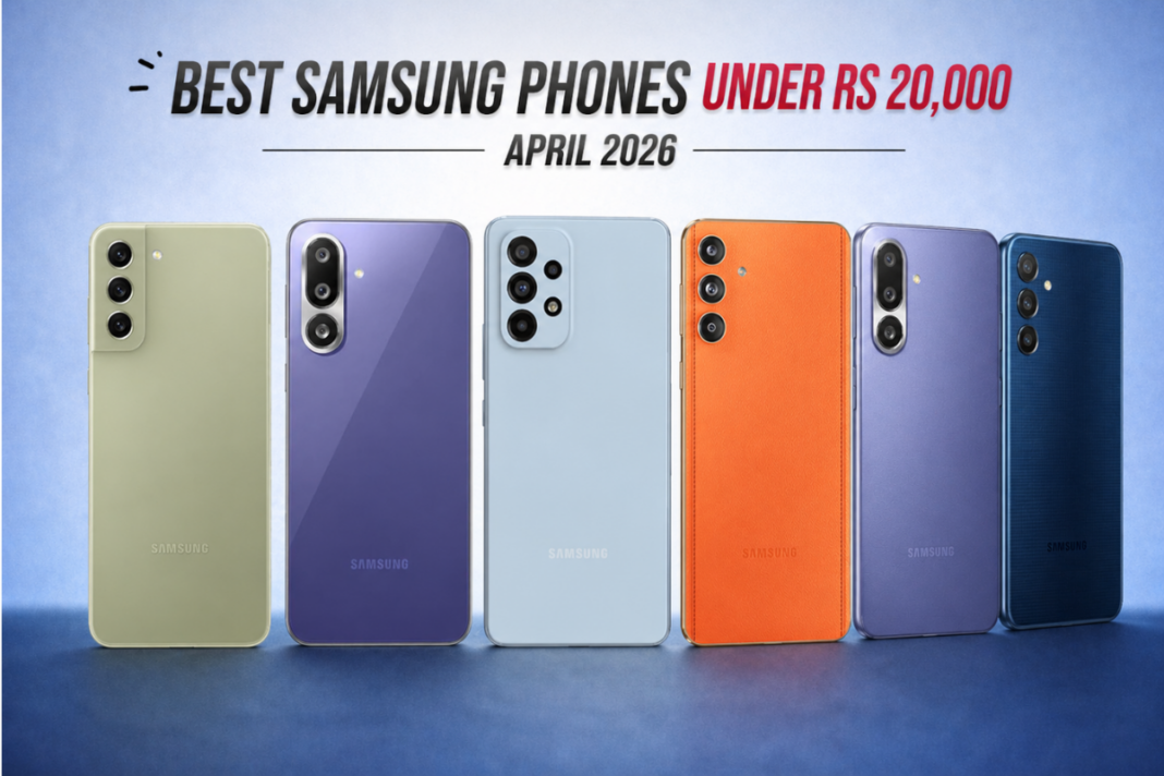 Best Samsung phones under Rs 20000 (April 2026) - Gizmochina