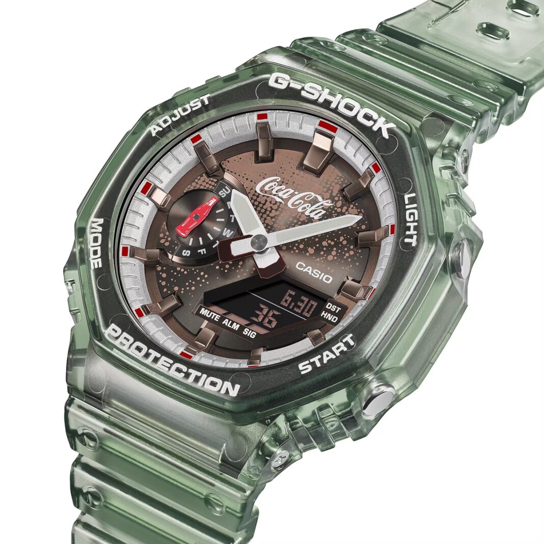 Casio launches new Coca-Cola G-Shock watch with iconic bottle-inspired ...