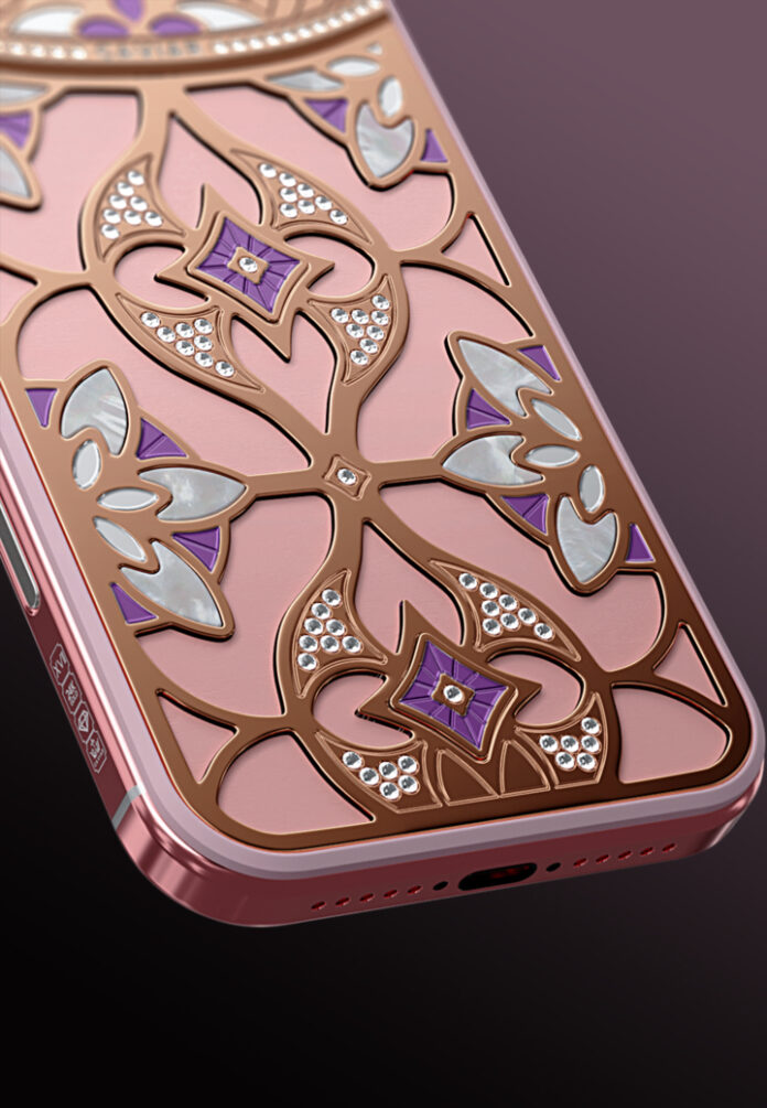 Caviar launches luxury pink iPhone 17 Pro collection dripping in gold ...