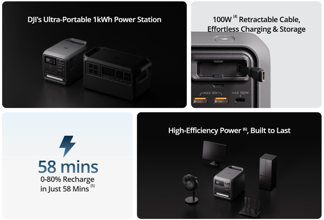DJI Power 1000 Mini Launched: Compact 1008Wh Portable Power Station ...