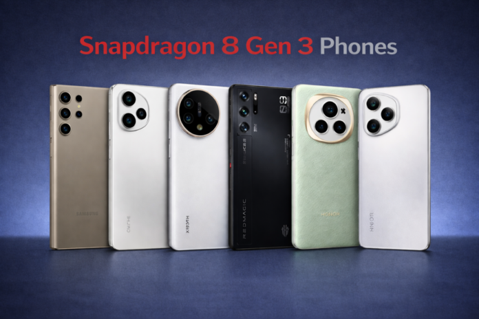 Snapdragon 8 Gen 3 phones launched so far: Complete list - Gizmochina