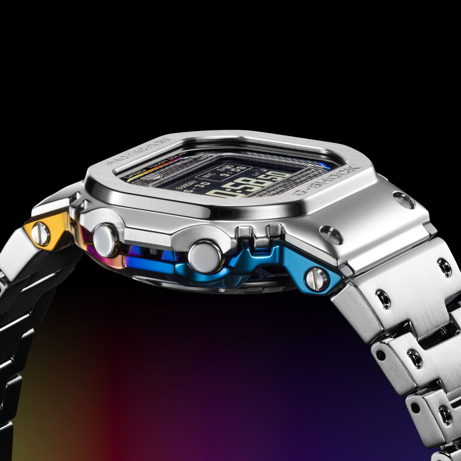 Casio G-Shock 5000 Series Gets Rainbow Metal Design with Solar and ...