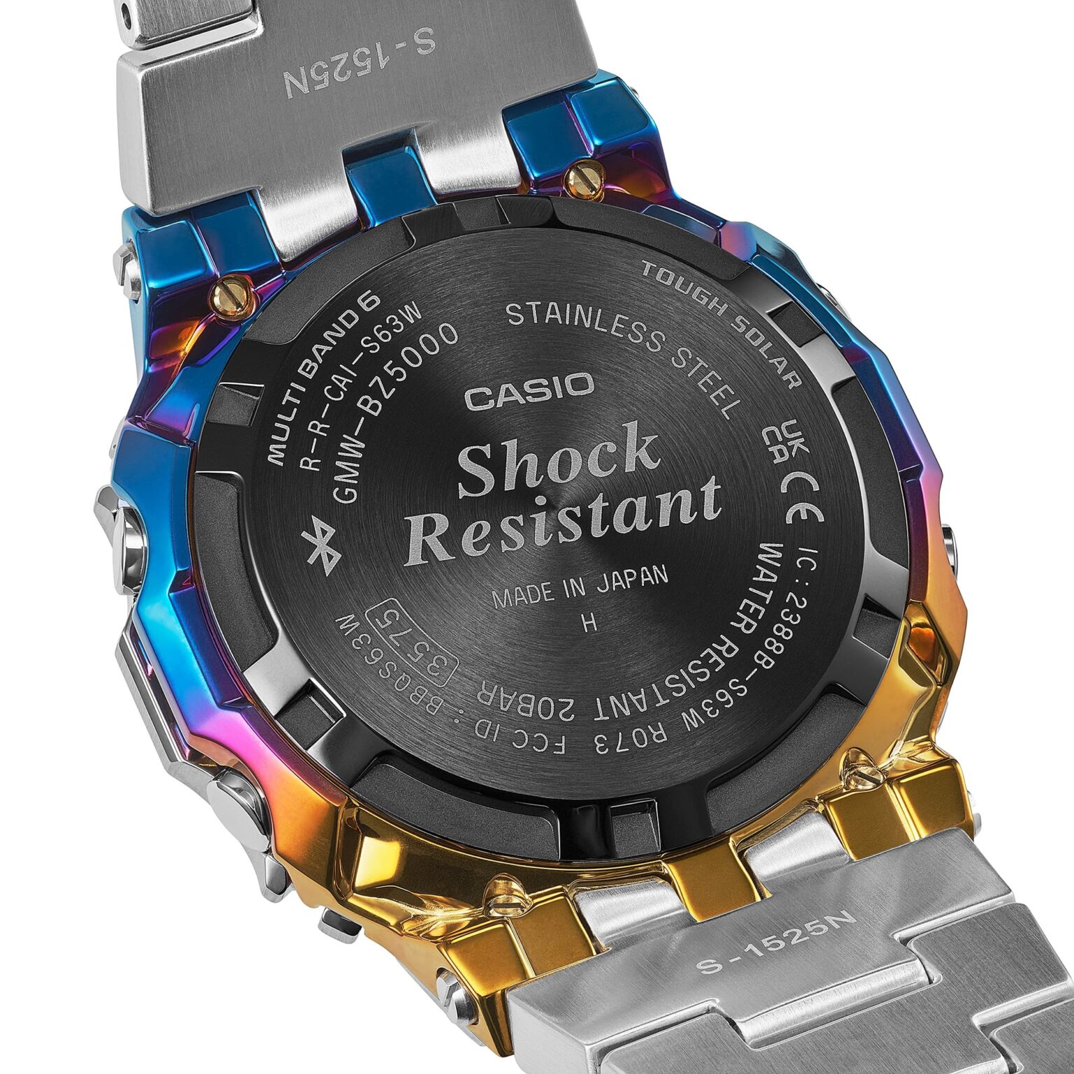 Casio G-Shock 5000 Series Gets Rainbow Metal Design with Solar and ...