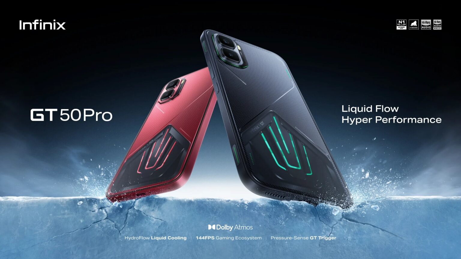 Infinix GT 50 Pro Debuts with Dimensity 8400 Ultimate, Shoulder ...