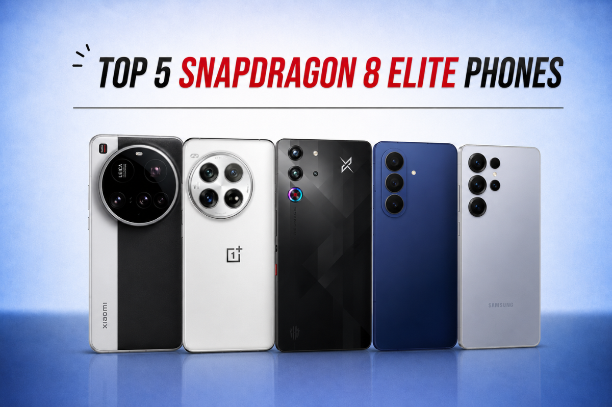 5 Best Snapdragon 8 Elite phones: Top picks for 2026 - Gizmochina