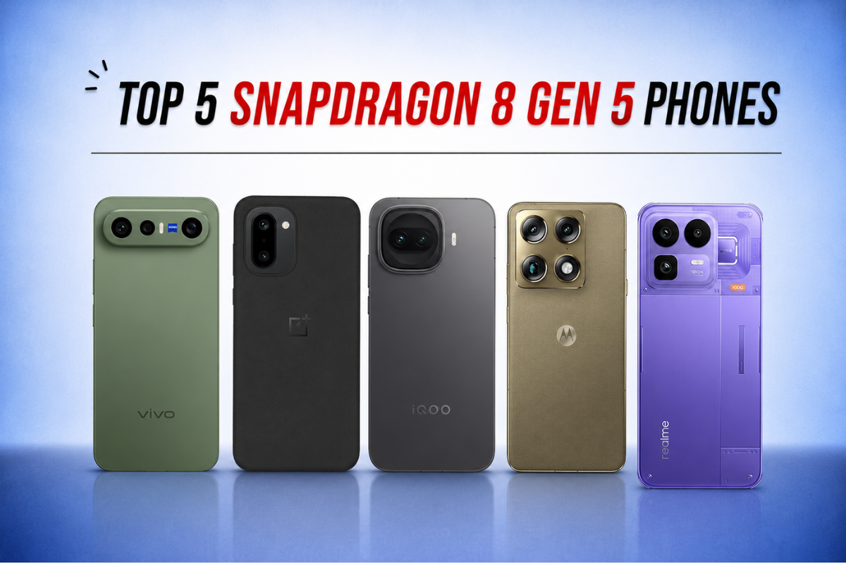 5 Best Snapdragon 8 Gen 5 phones - Gizmochina