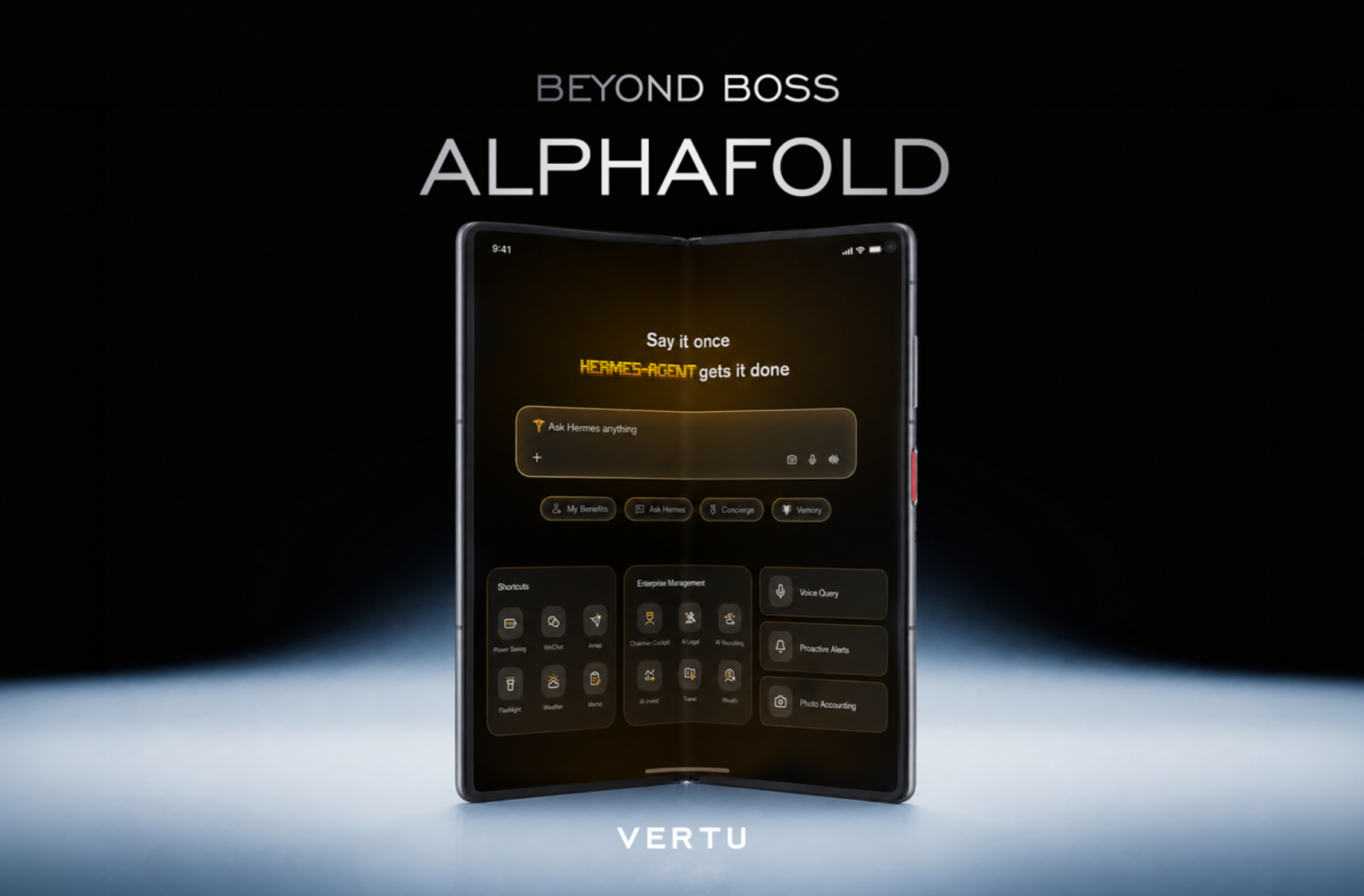 Vertu’s Alphafold foldable phone has launched, and you’ve got to see ...