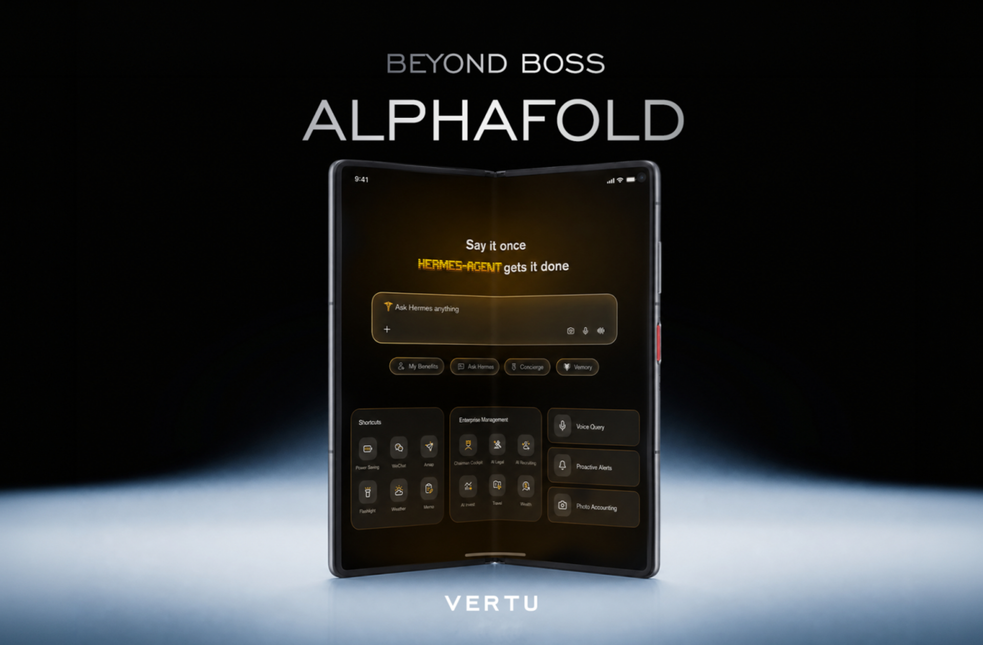 Vertu’s Alphafold foldable phone has launched, and you’ve got to see ...