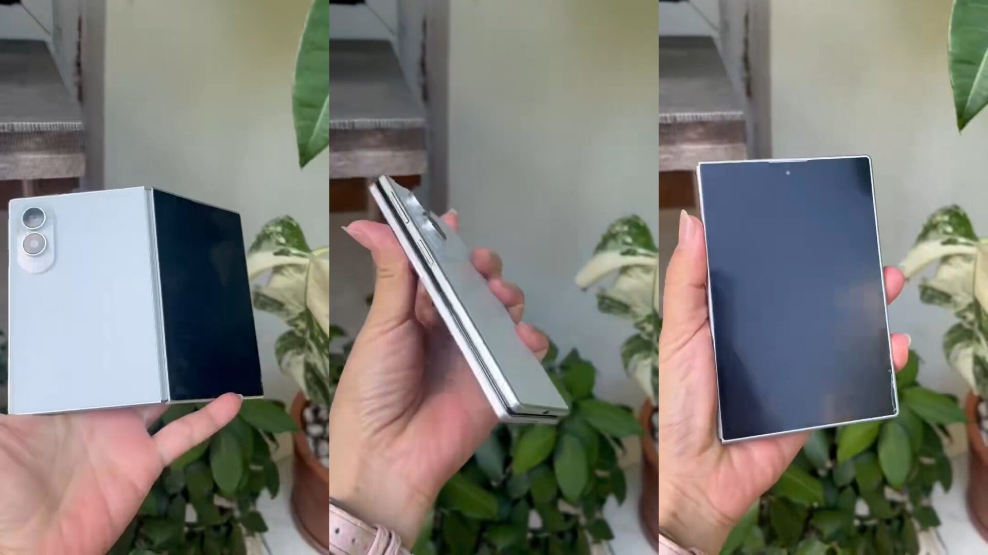 "Galaxy Z Fold 8 Wide" dummy appears in hands-on video, revealing ...