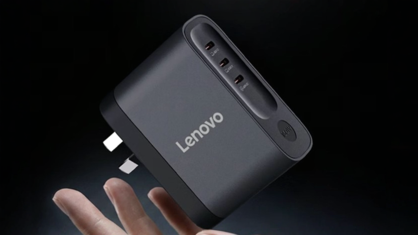 Lenovo launches compact 150W three-port USB-C GaN Charger - Gizmochina