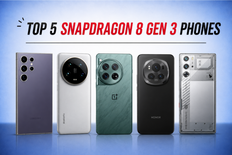 5 Best Snapdragon 8 Gen 3 phones: Top picks for 2026 - Gizmochina