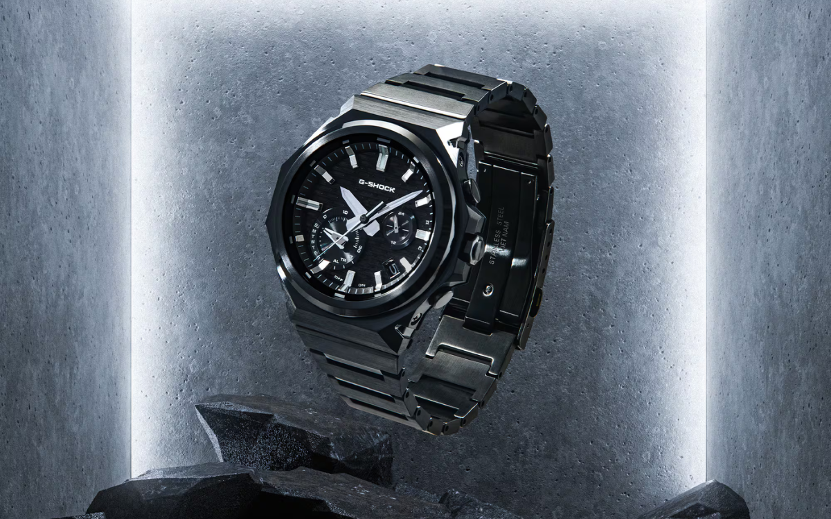Casio launches two new all-black G-Steel watches with a slimmer design ...