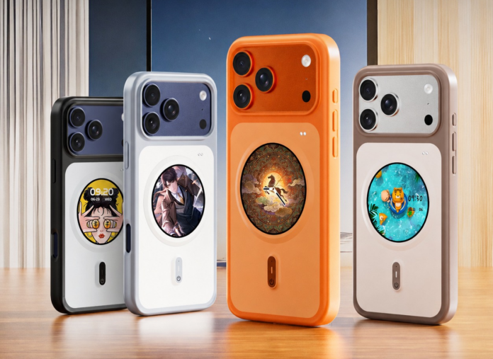 This iPhone 17 Pro Max case adds a rear display for notifications ...