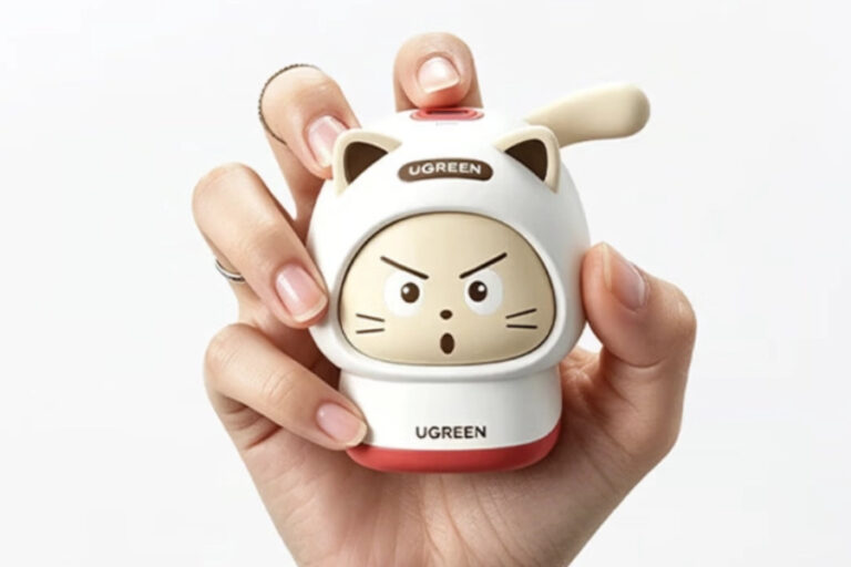 Ugreen launches adorable cat-shaped 45W GaN charger that’s also a decor ...